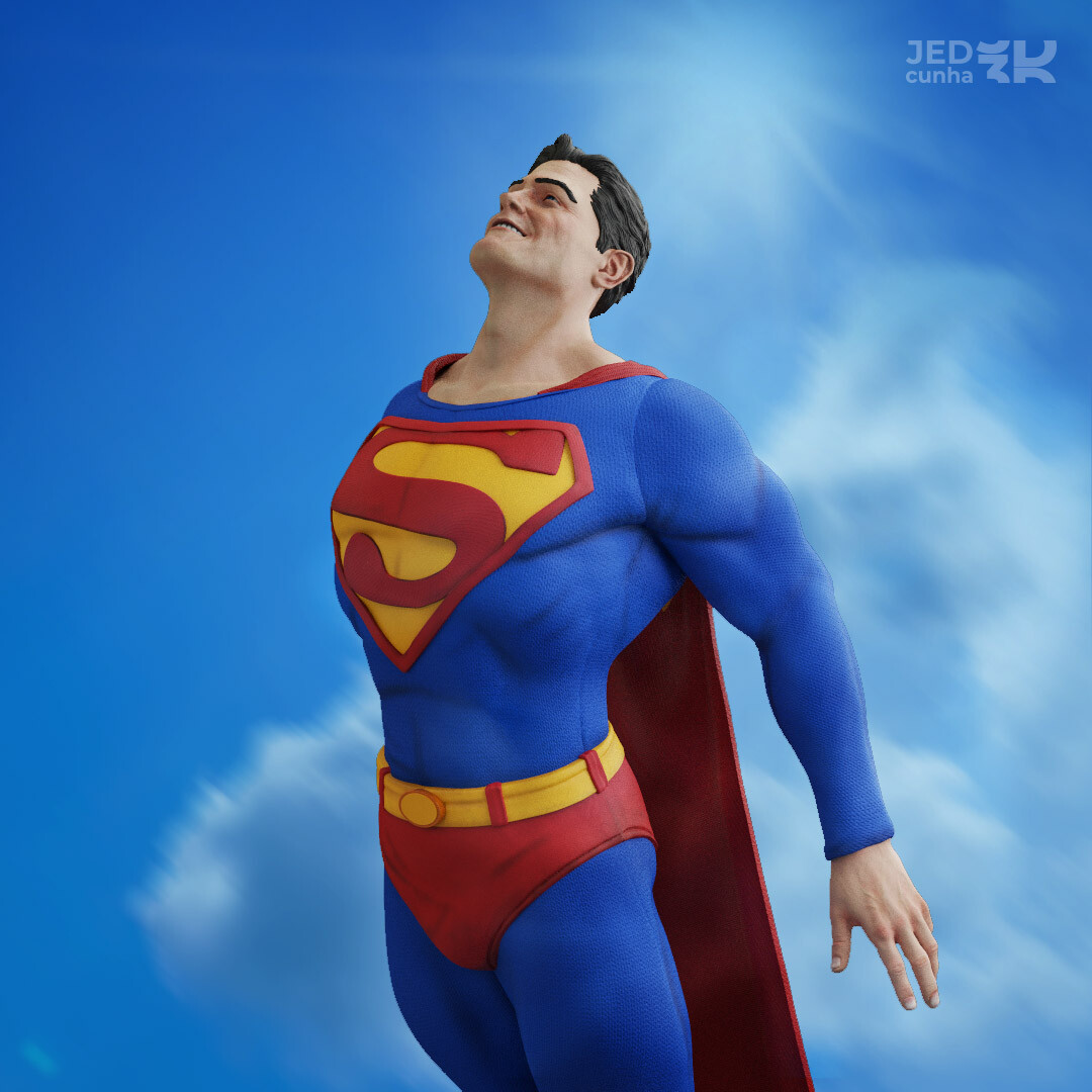 ArtStation - Superman - Head 01