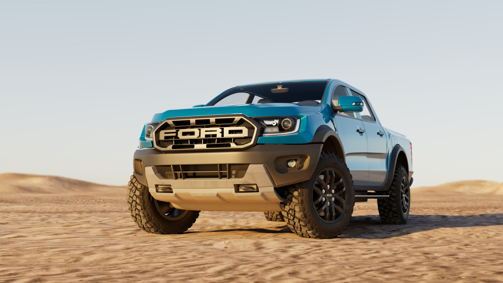 ArtStation - Ford Raptor -3D Animation ( WIP)