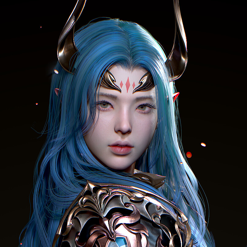 ArtStation - Elf Knight