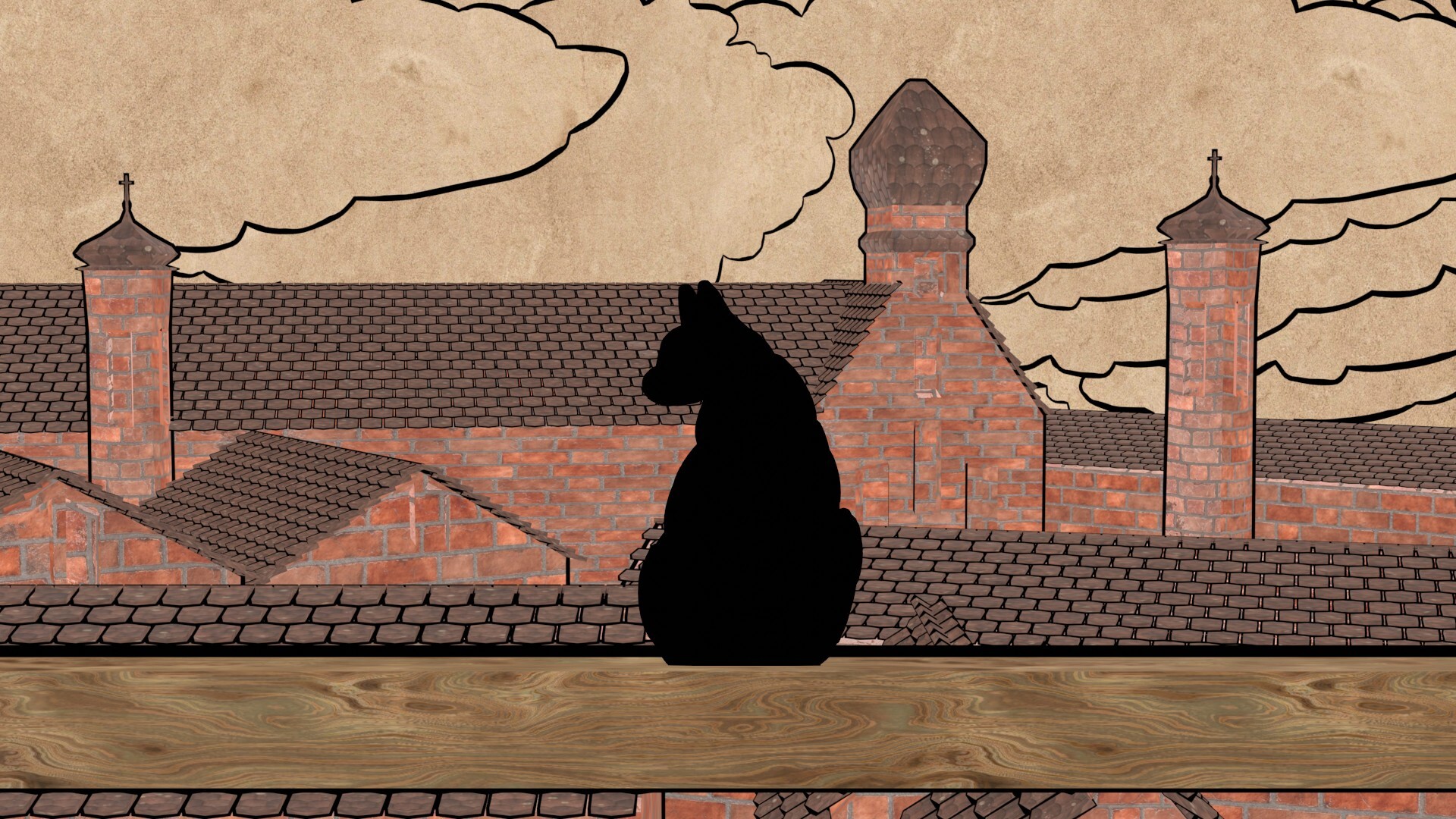 ArtStation - Arthur Rackham Illustration on Brothers Grimm the 'Cat and ...