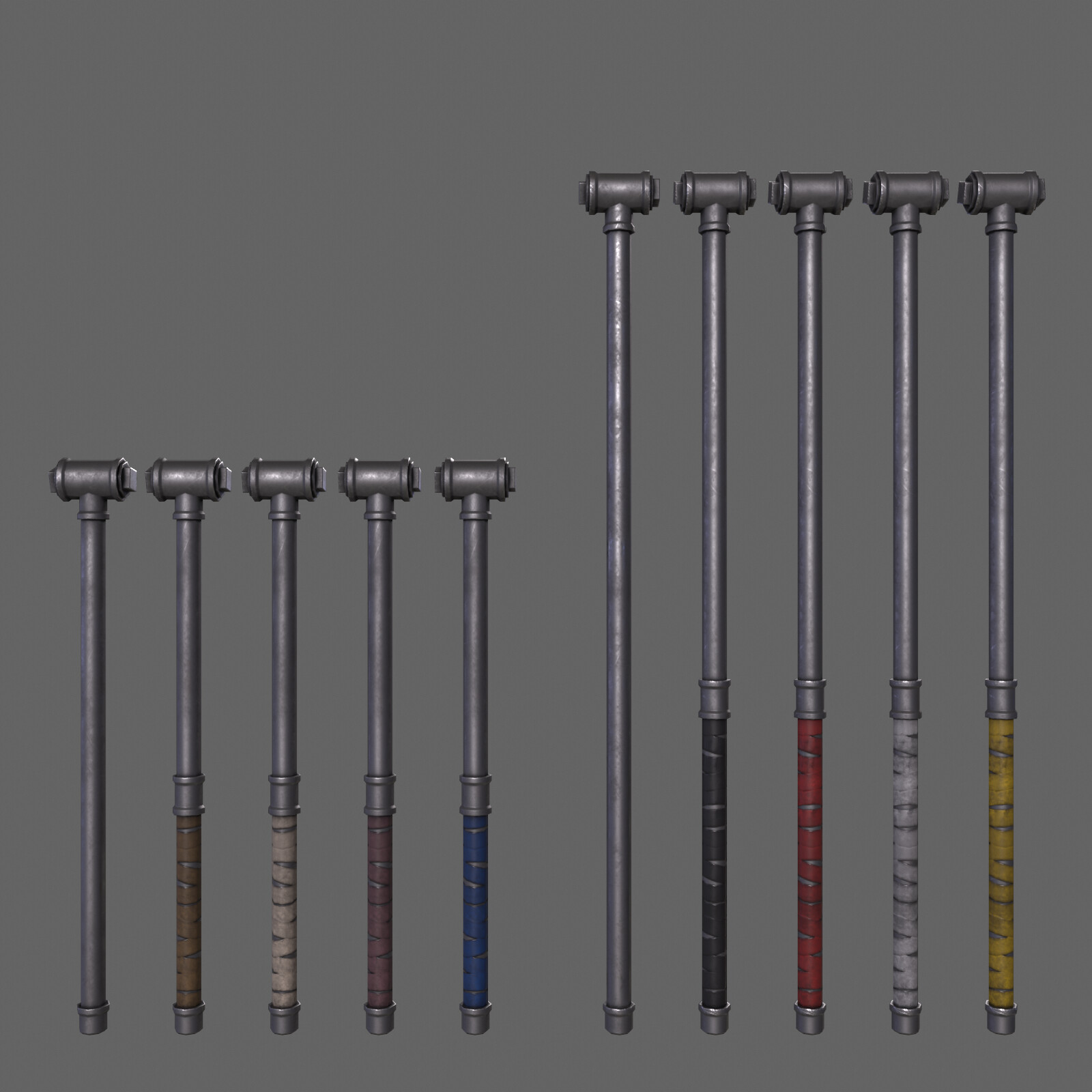 ArtStation - PBR Pipe Weapon V2
