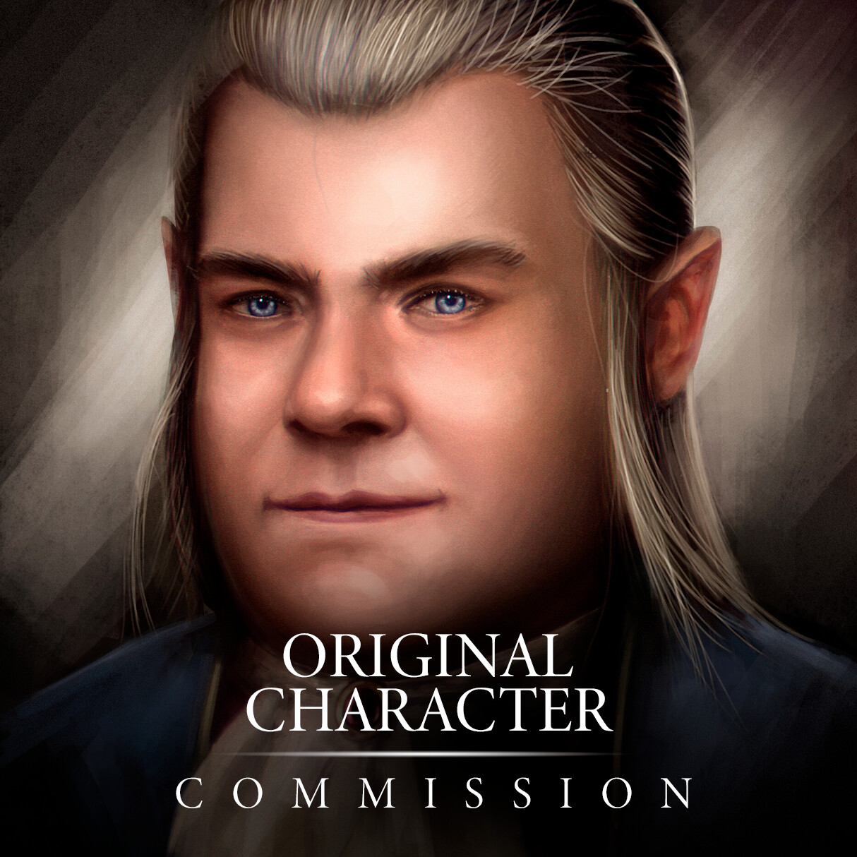 ArtStation - Elf D&D commission