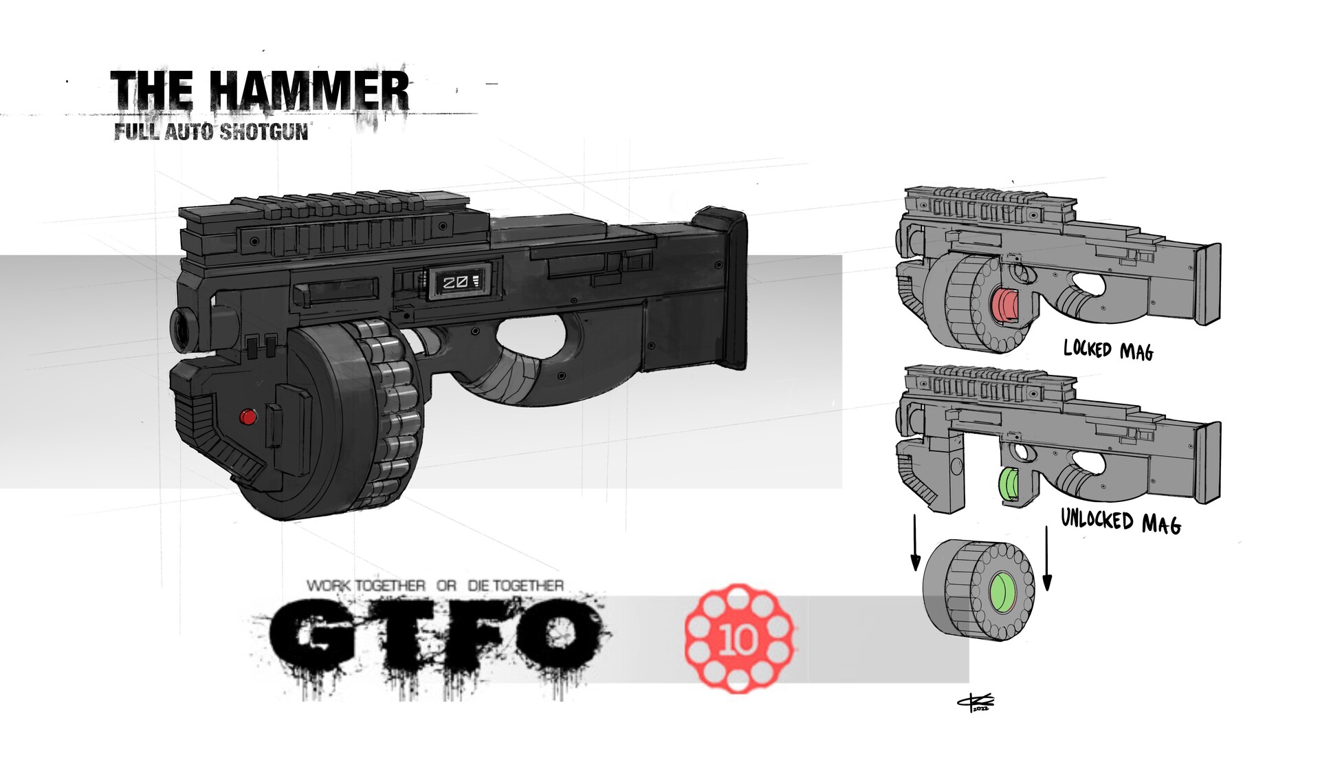 ArtStation - GTFO: The Hammer