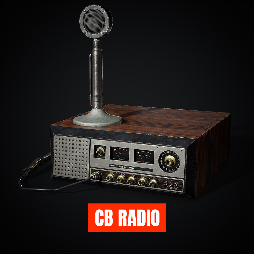 ArtStation - CB Radio