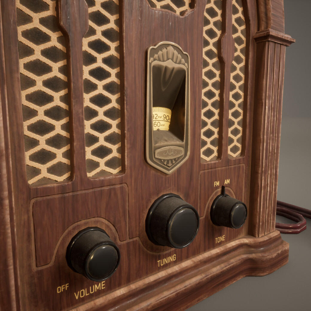 ArtStation - Cathedral Radio - Modeling & Texturing