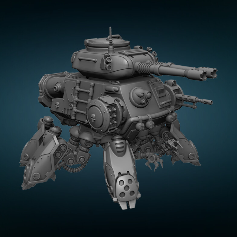 ArtStation - Walking tank