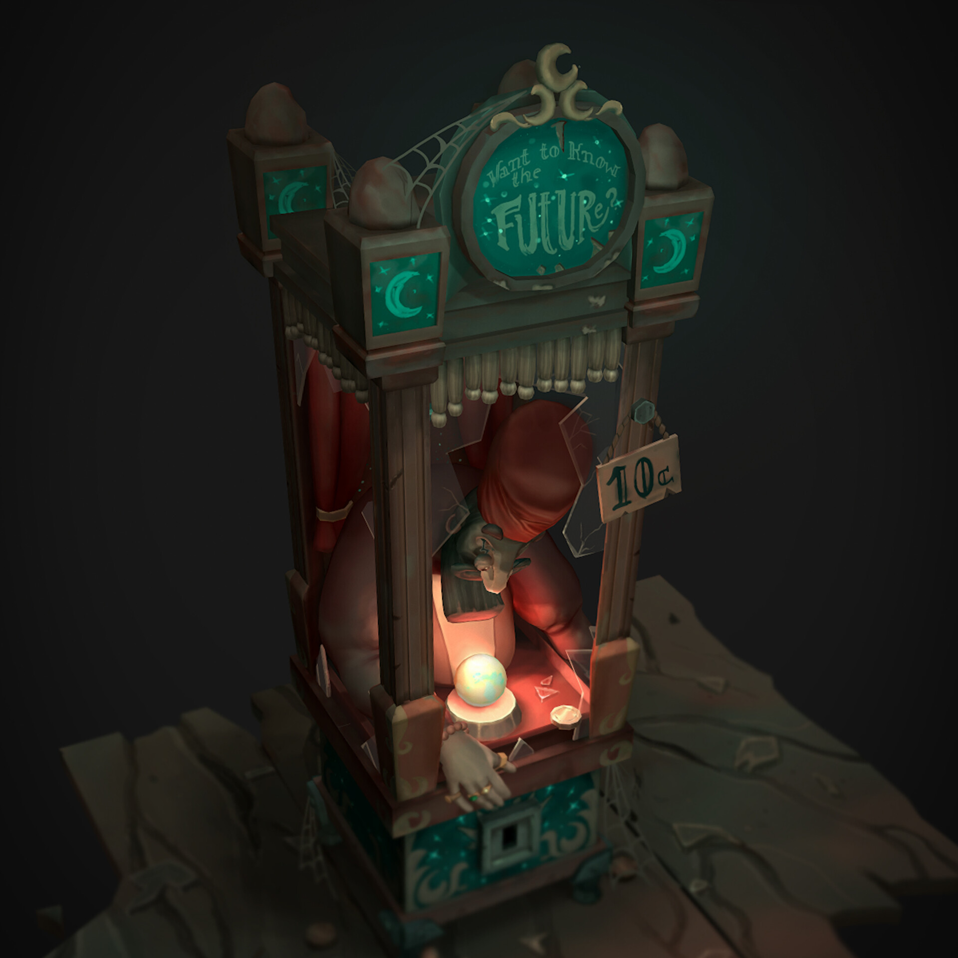 ArtStation - Fortune teller