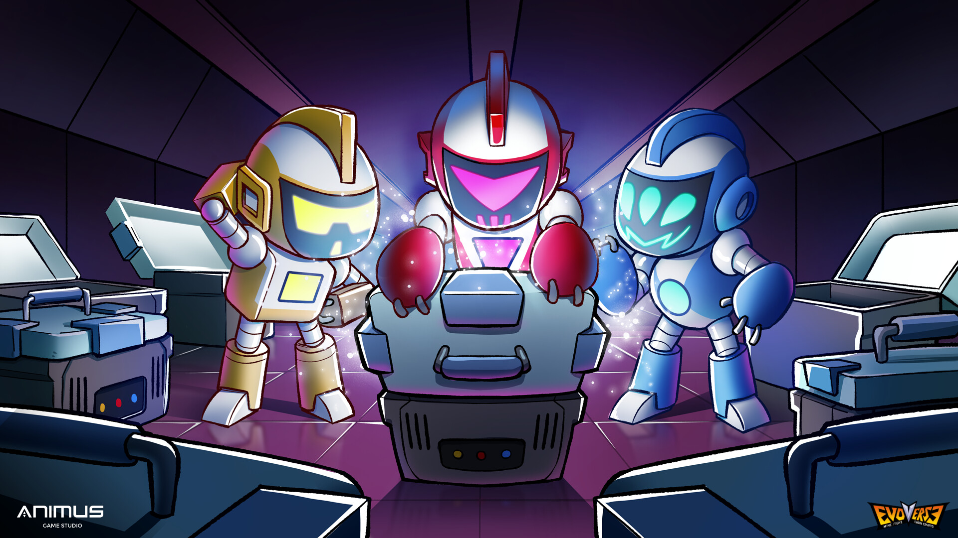 Animus Game Studio - Art Portfolio - Evoverse - Toolkits Reveal