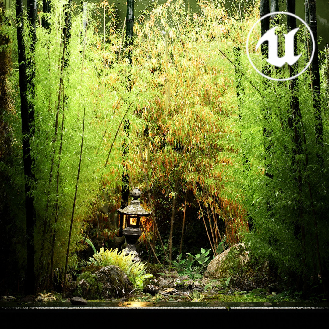 ArtStation - This is Unreal Engine 5 | Forest in a Bottle Redux [UE5]