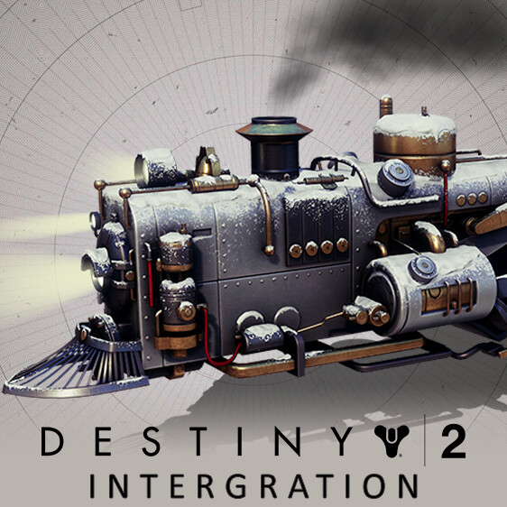 ArtStation - Destiny 2: The Lost Engine Sparrow (Integration)
