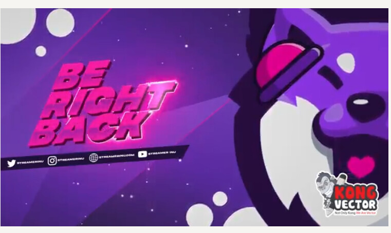 ArtStation - Custom BRB Screen