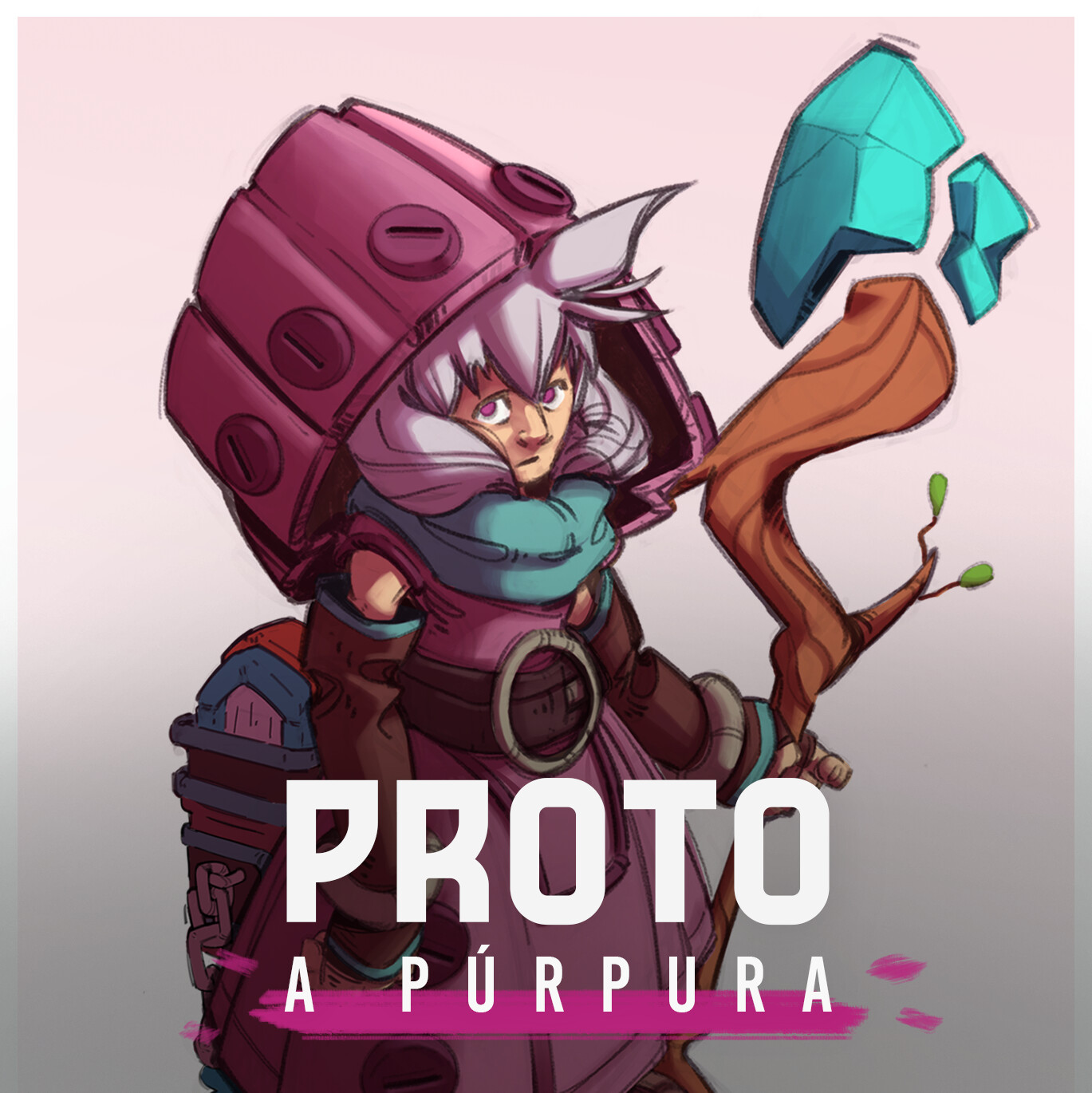 ArtStation - Character Design / Proto - Proto the Purple