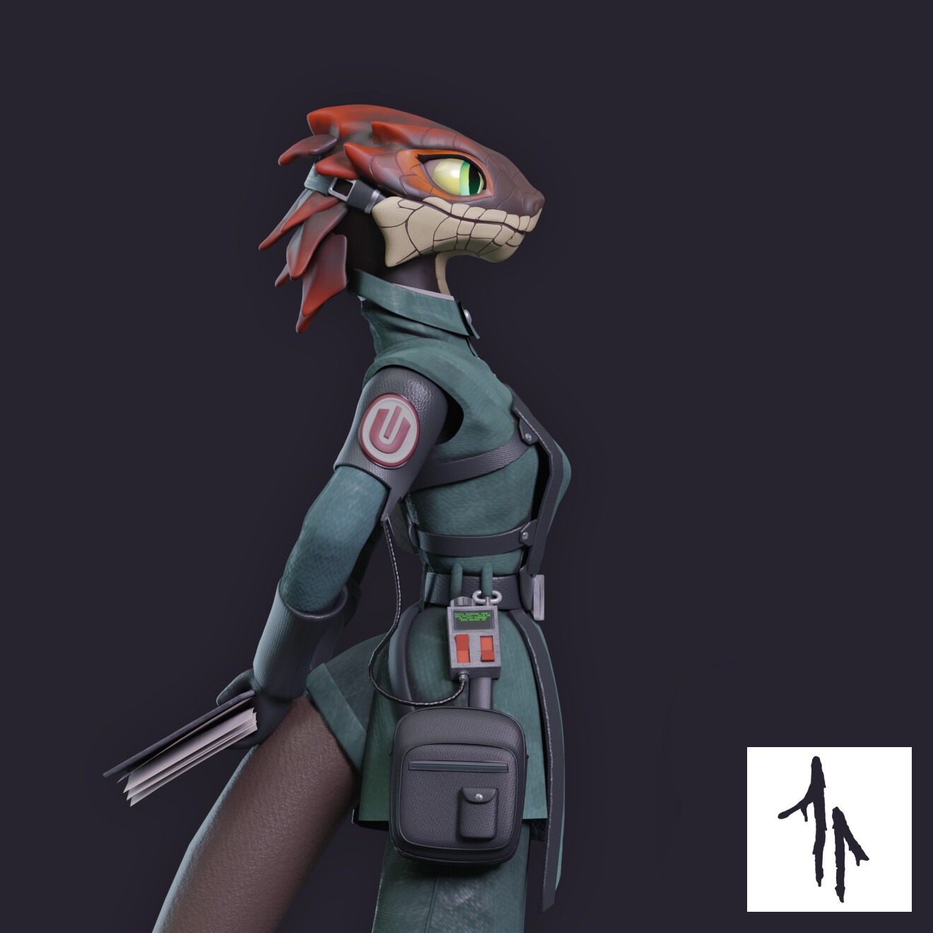 ArtStation - Lt. Josephine | Union Snake Army
