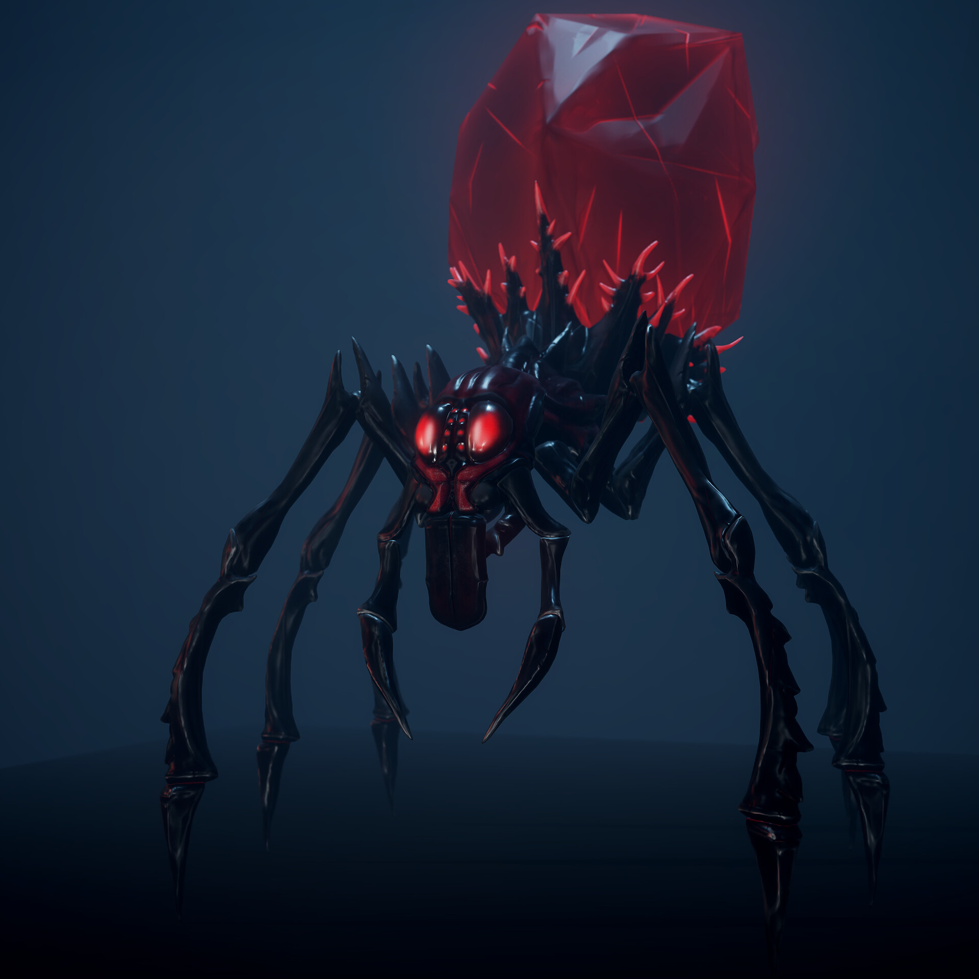 ArtStation - Pavuk (for AloneFarSpace) GameReady