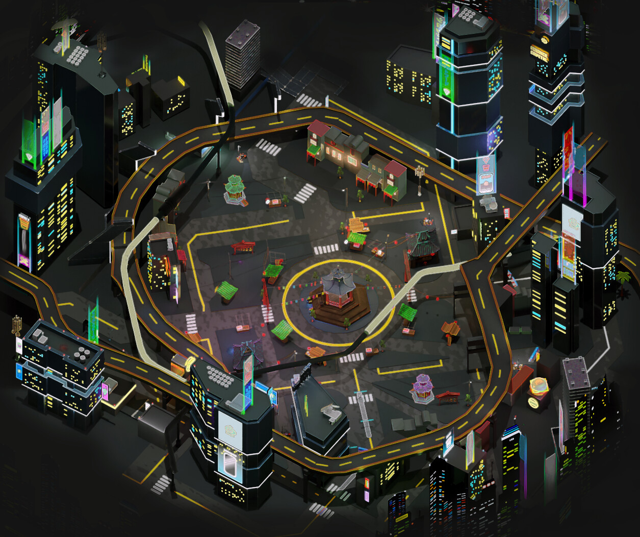 ArtStation - Winshu Fighting Arena game environment made in Unity