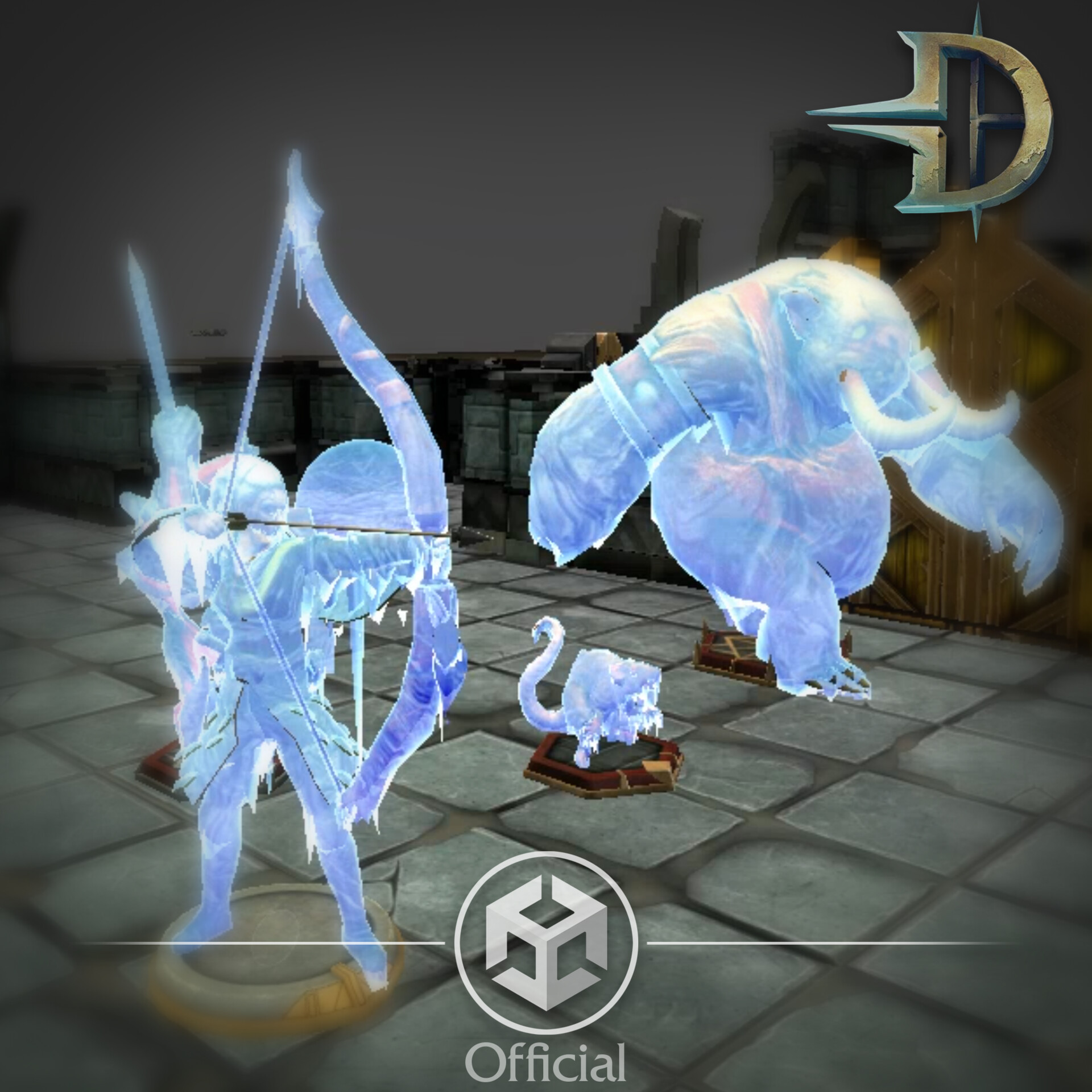 ArtStation - Frozen Status Effect [Official Demeo VFX]