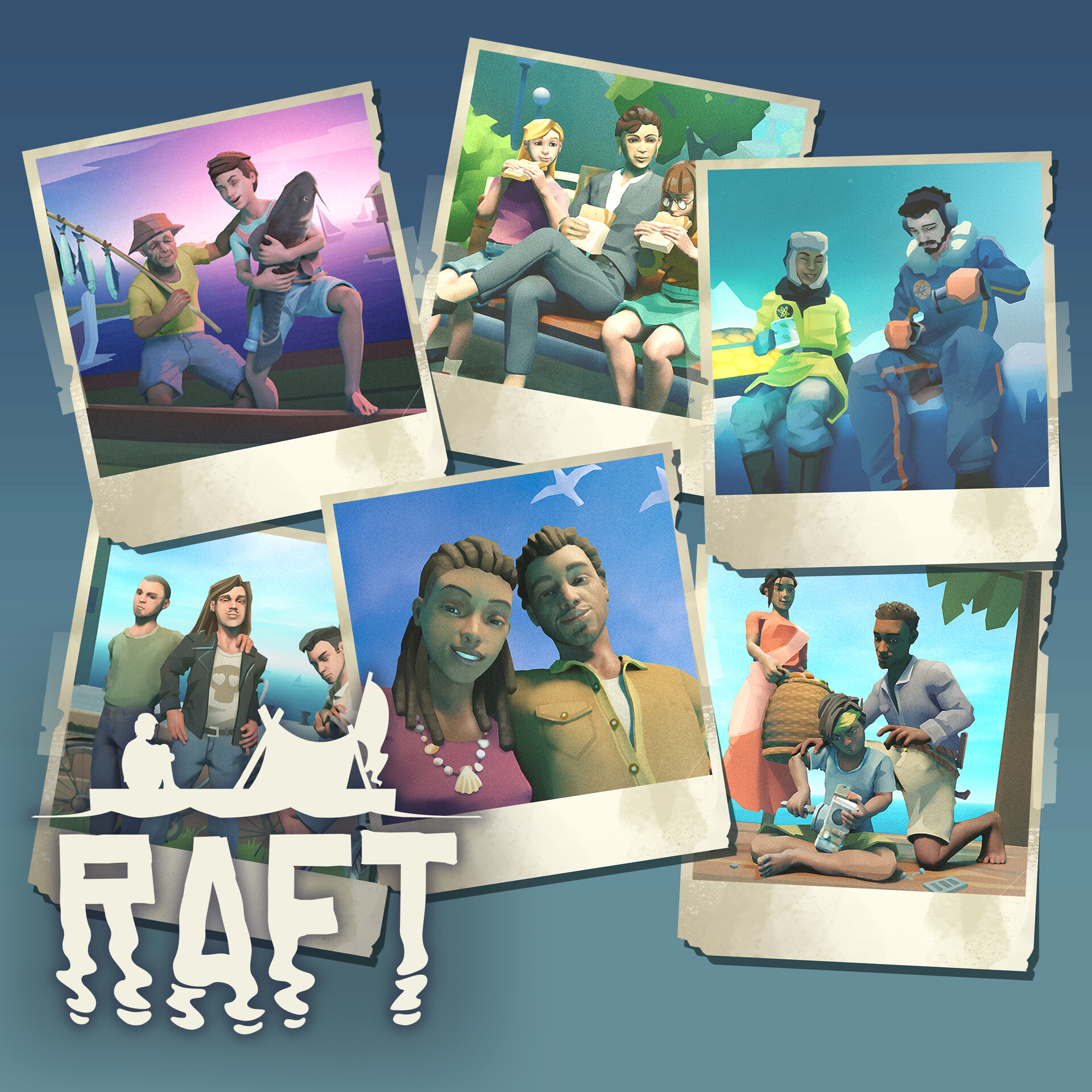 ArtStation - Raft: Family Photos