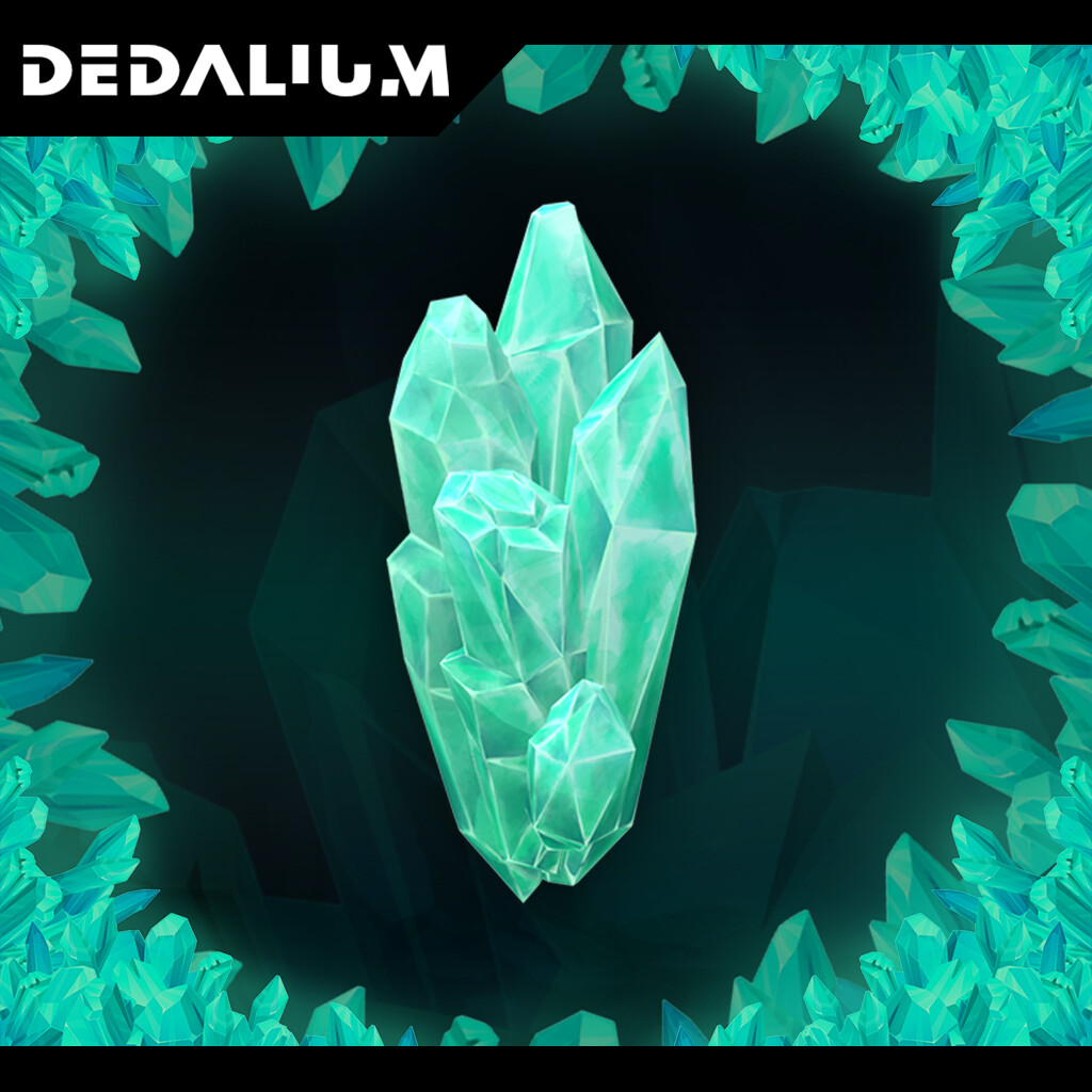 ArtStation - DEDALIUM - Crystals