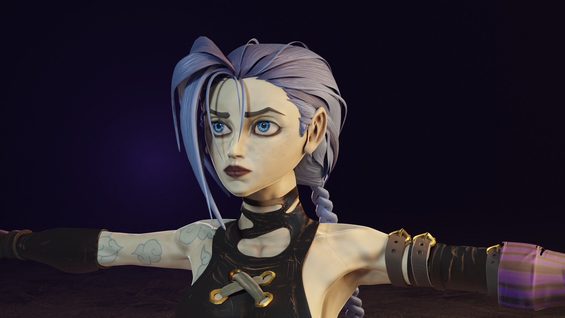 ArtStation - Arcane Jinx Fanart