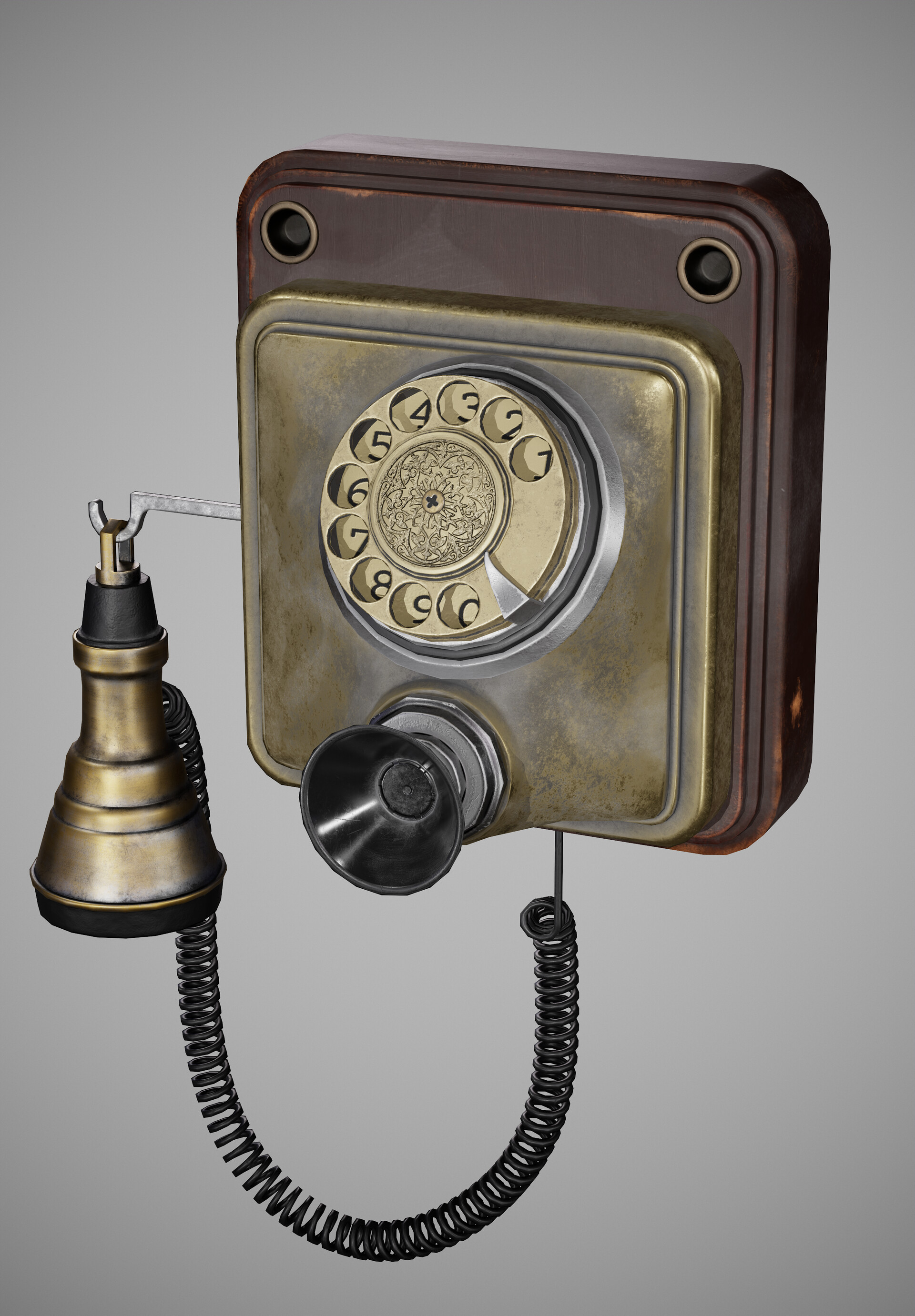ArtStation - Just old no name Phone.