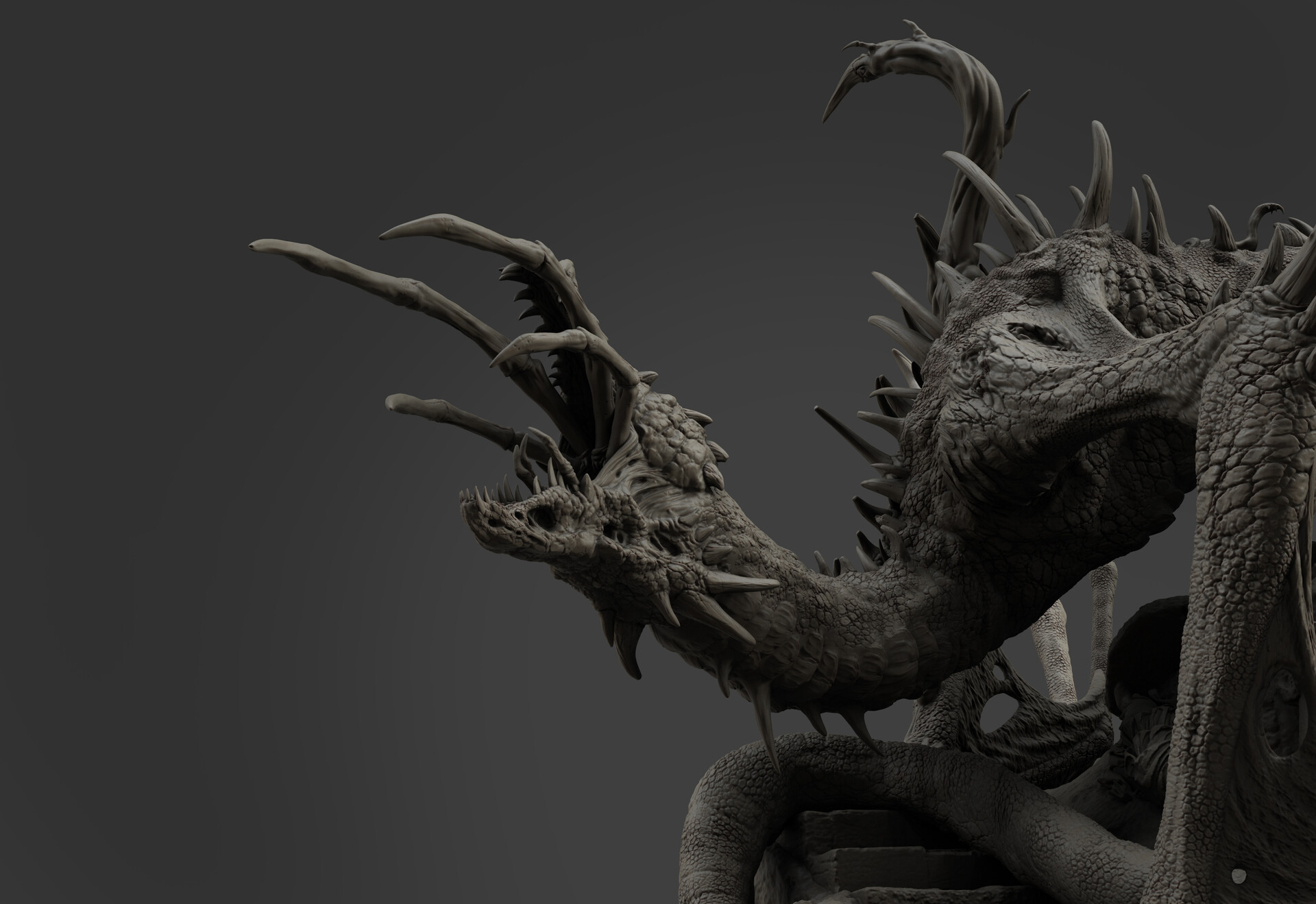 ArtStation - infected wyvern