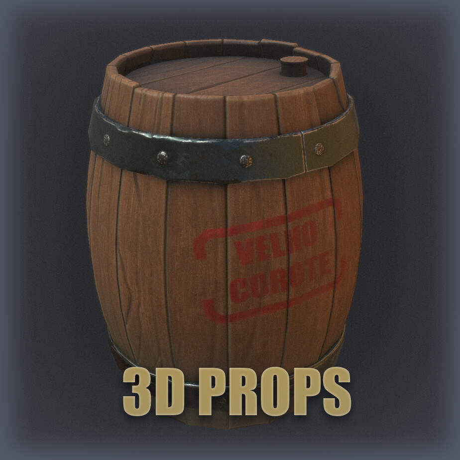 ArtStation - Real time Props