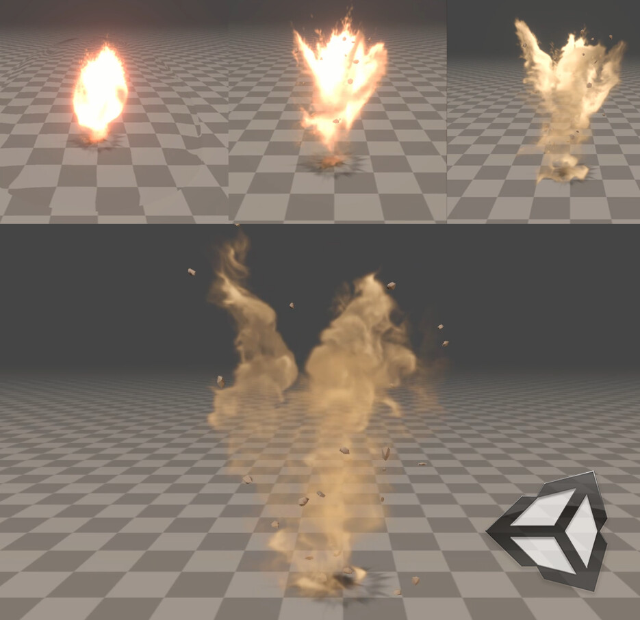 ArtStation - [VFX] Realistic explosion