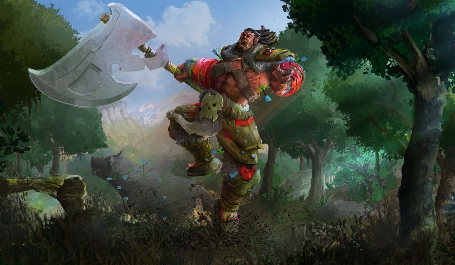 ArtStation - Injured Orc