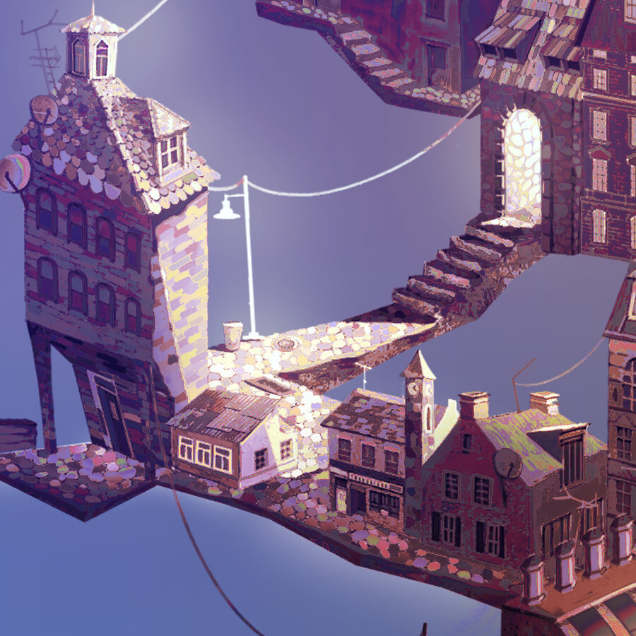 ArtStation - Sunny Town