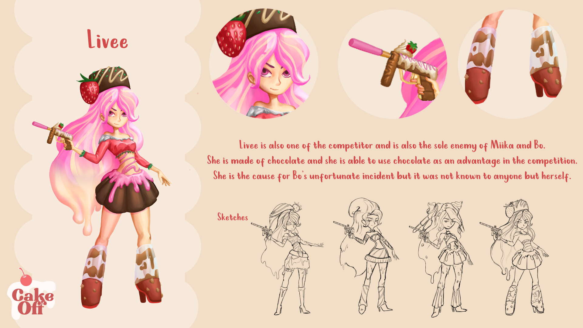 ArtStation - Cake Off - Character Design