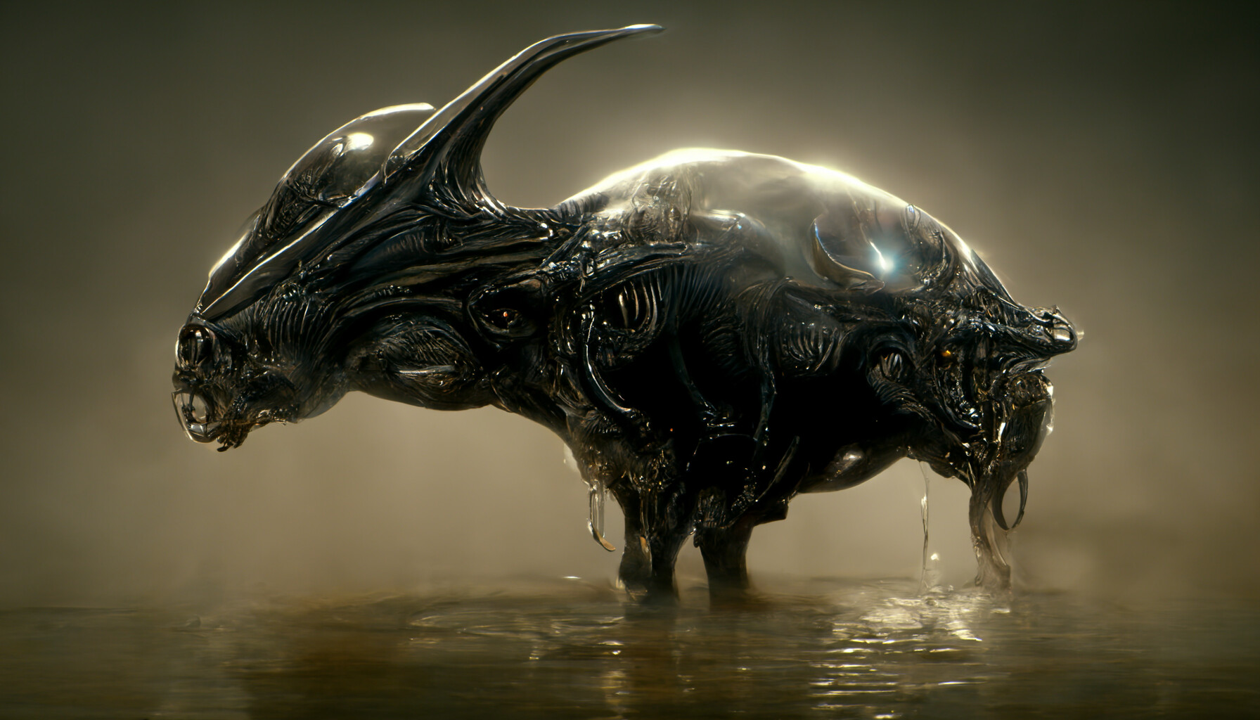 Andreas Maaninka - Xenomorph Water Buffalo