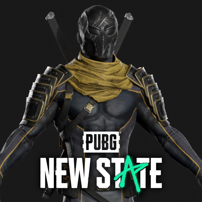 ArtStation - PUBG New State - Western Hero Ninja