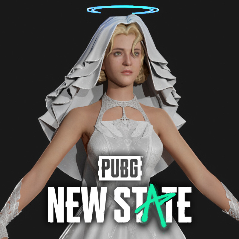 ArtStation - PUBG New State - Cyber Angel