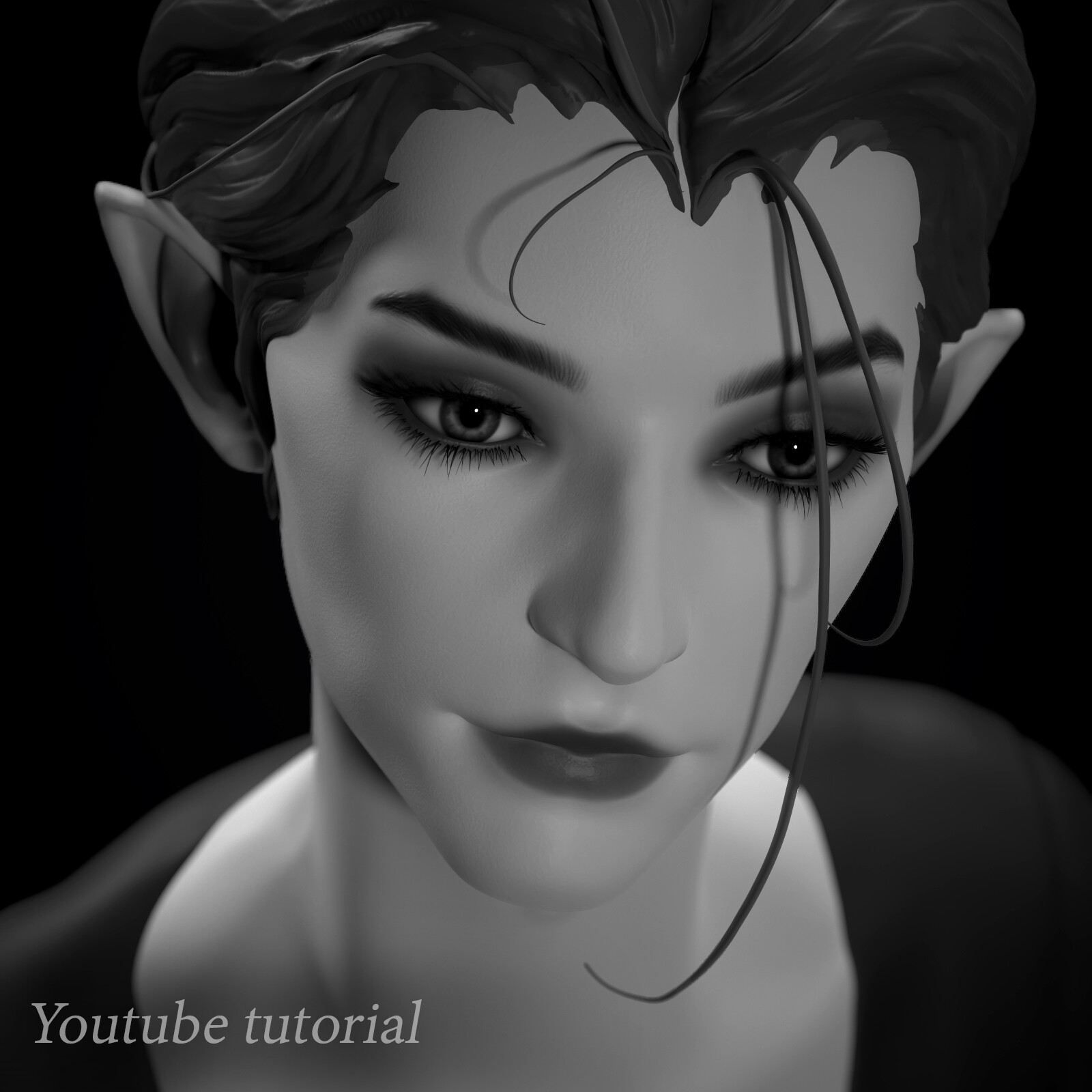 ArtStation - Portrait for tutorial 233011-11