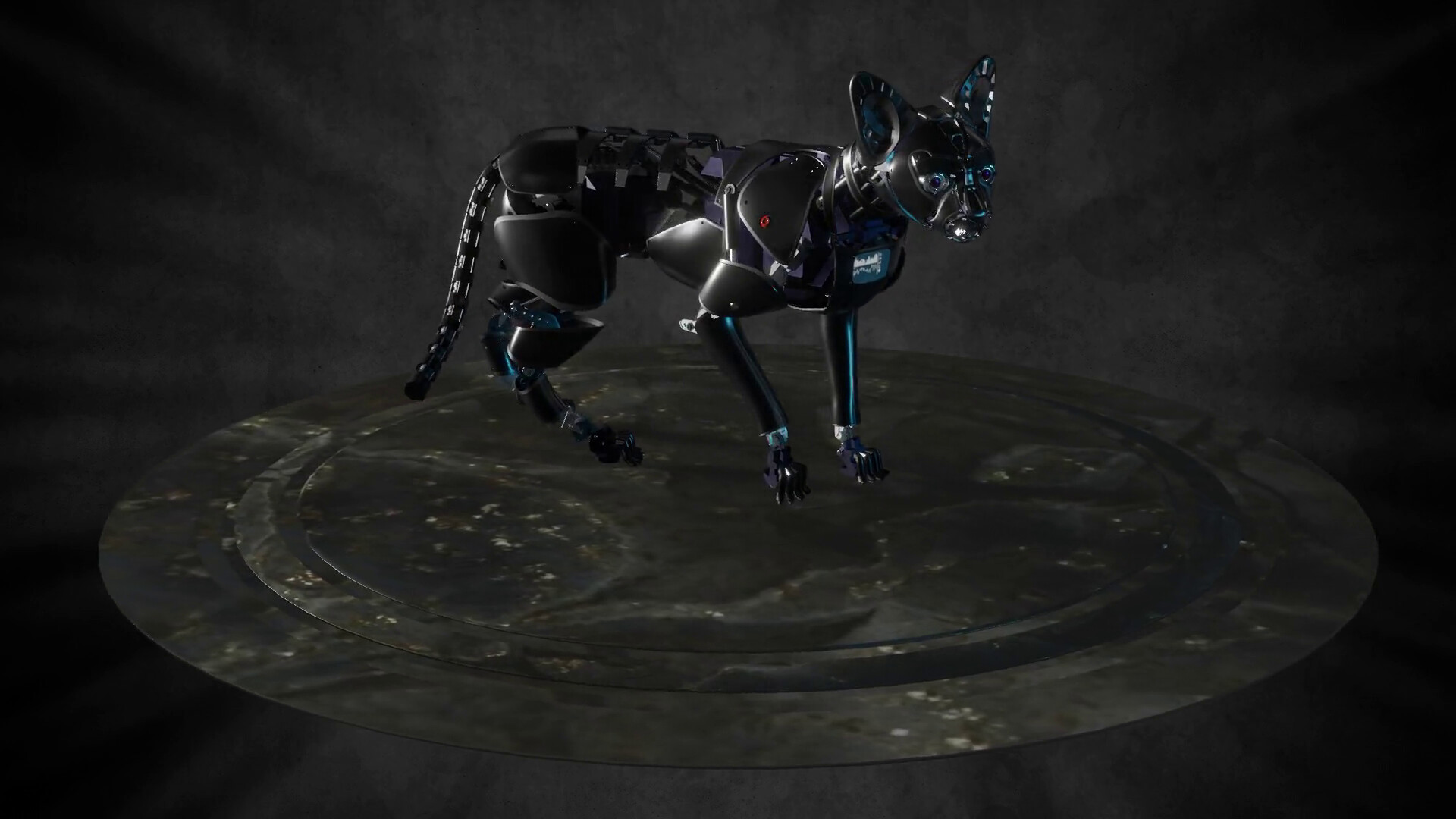 ArtStation - 3D Robotic Cat Model