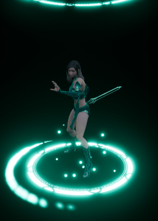 ArtStation - Character Spawn Effect - Shinbi Jade Unreal Engine