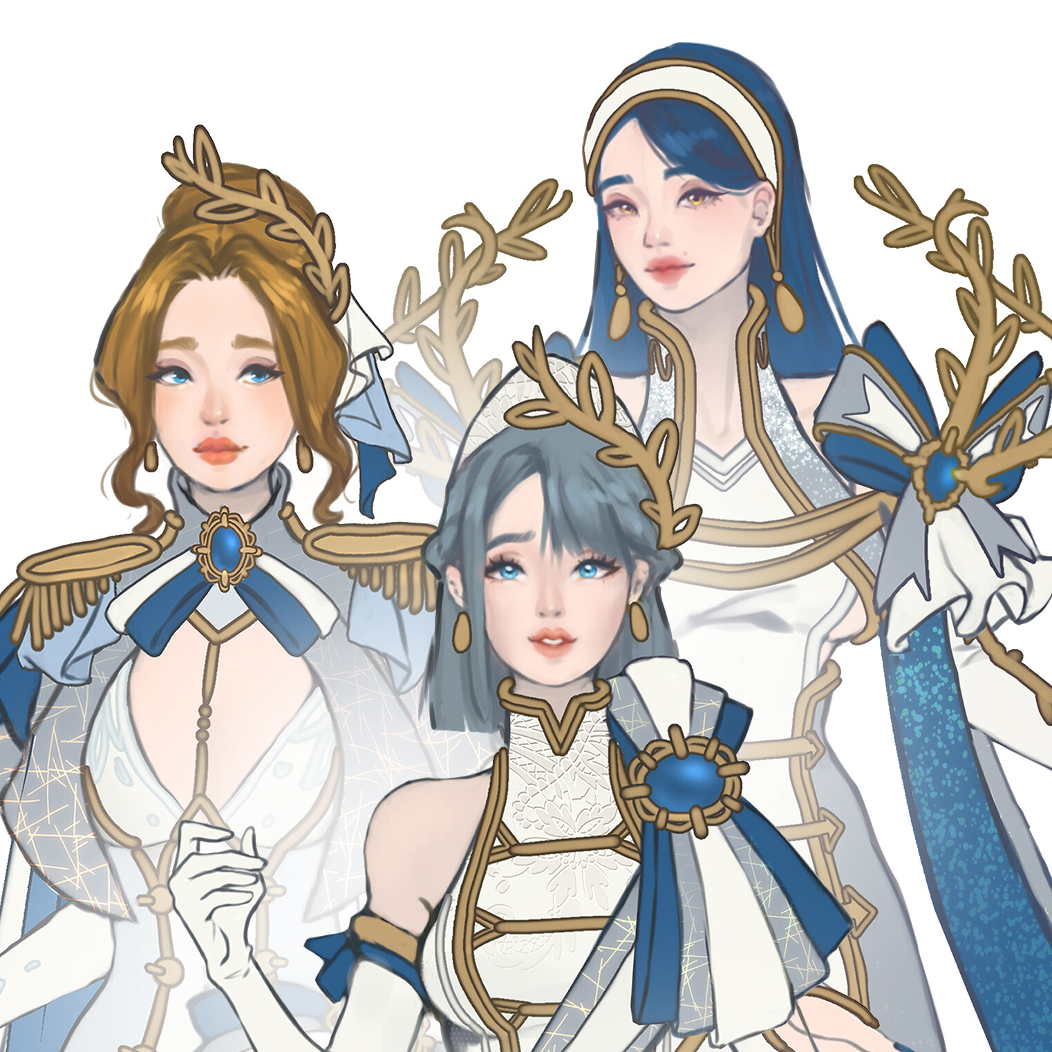 ArtStation - Costume options for the Bard class