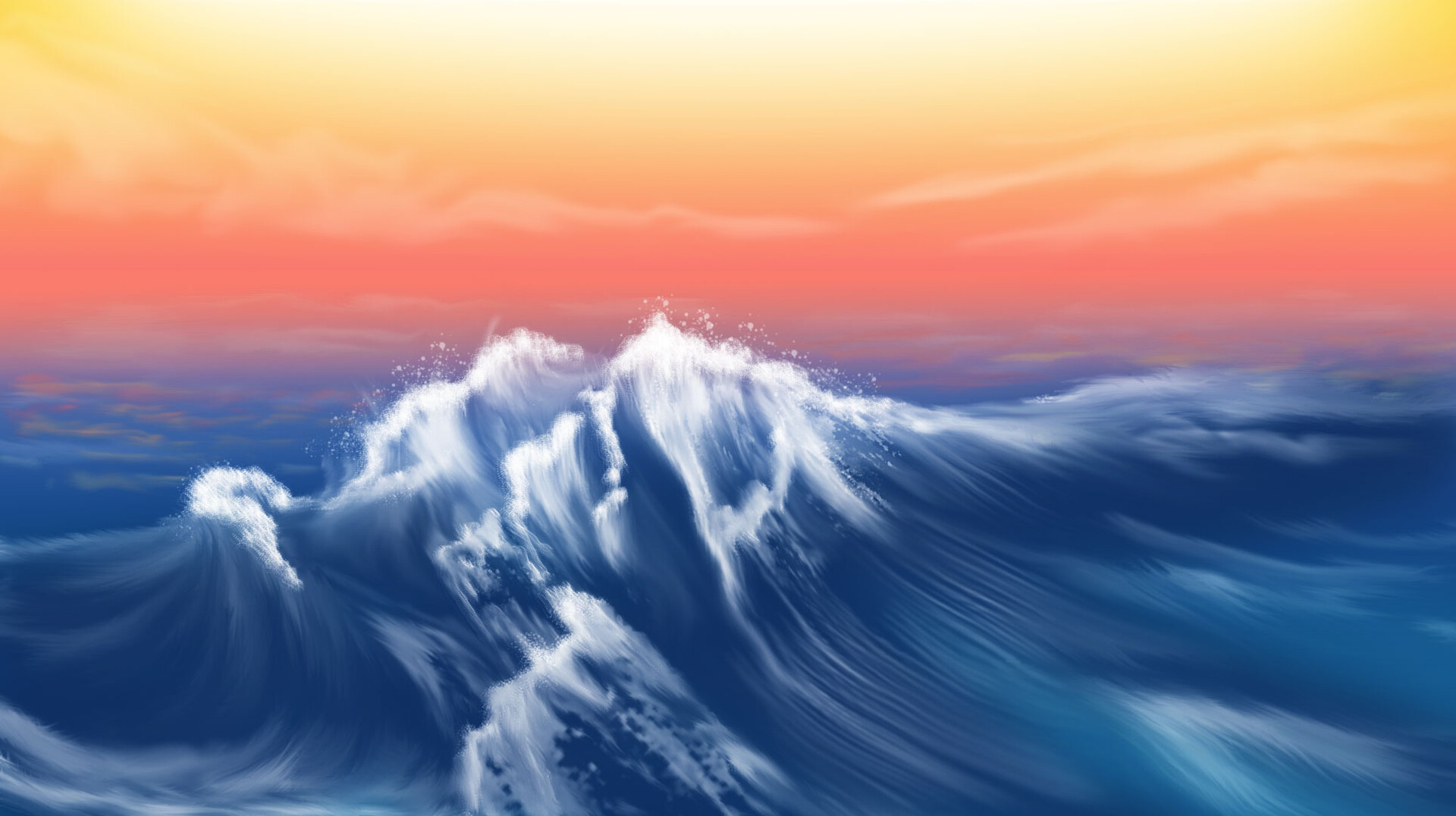 ArtStation - Sea Wave