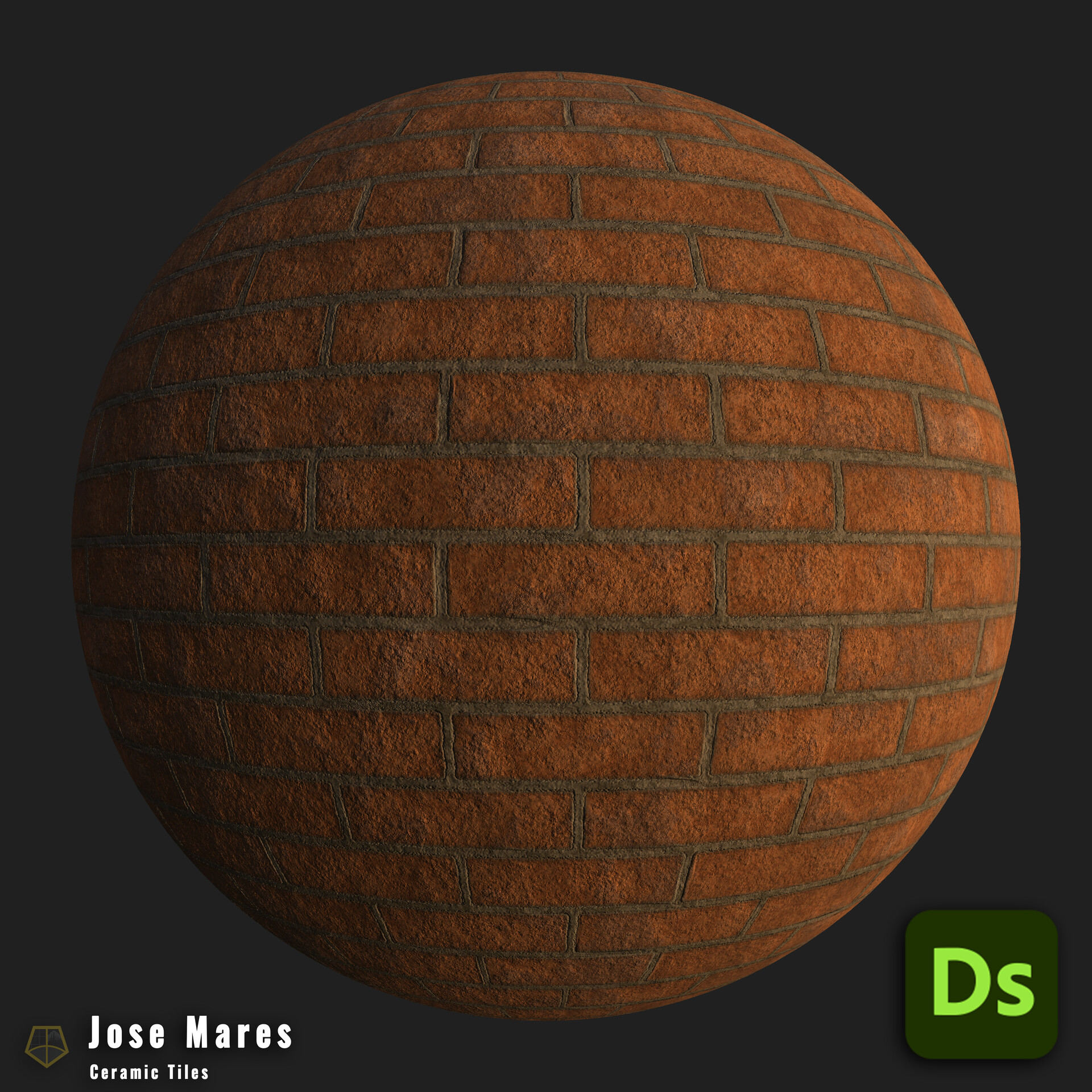 ArtStation - Brick Wall Material