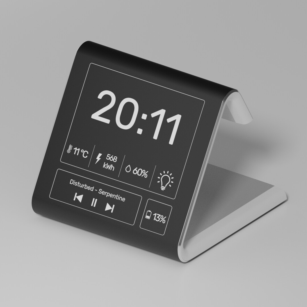 ArtStation - Smart Desk Clock Concept
