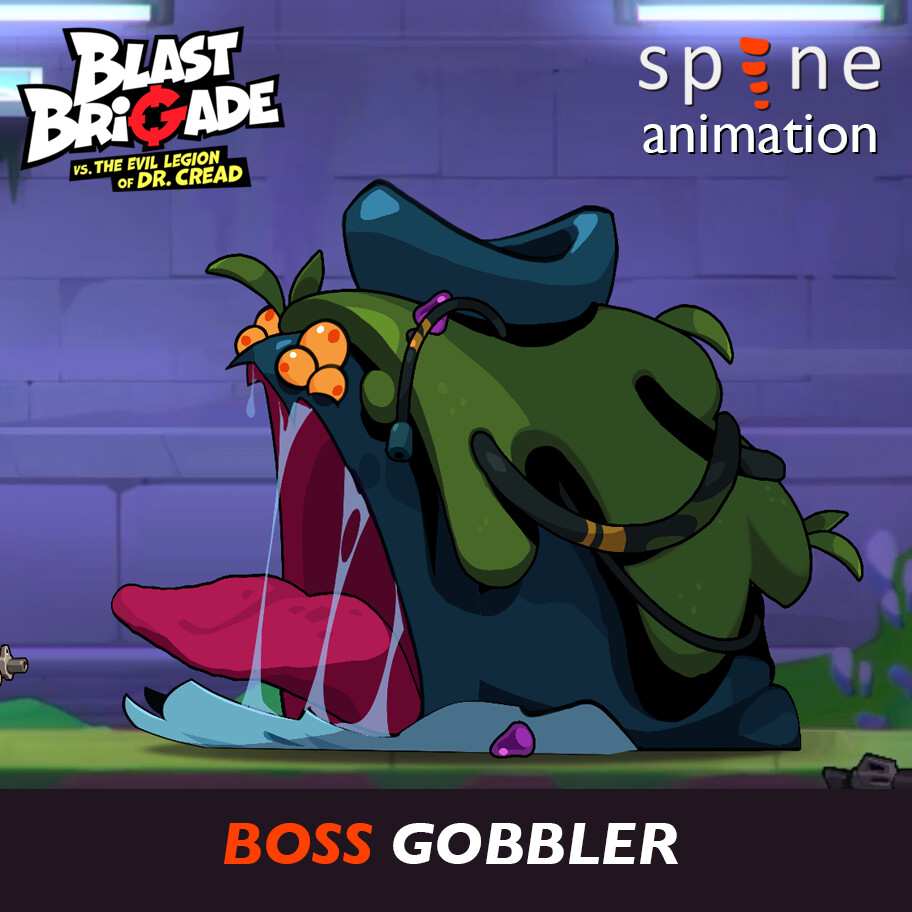ArtStation - BLAST BRIGADE Boss GOBBLER