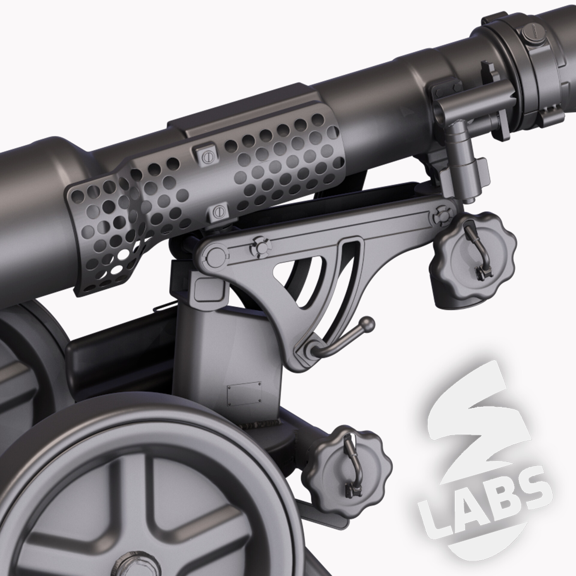 ArtStation - B-10 recoilless rifle