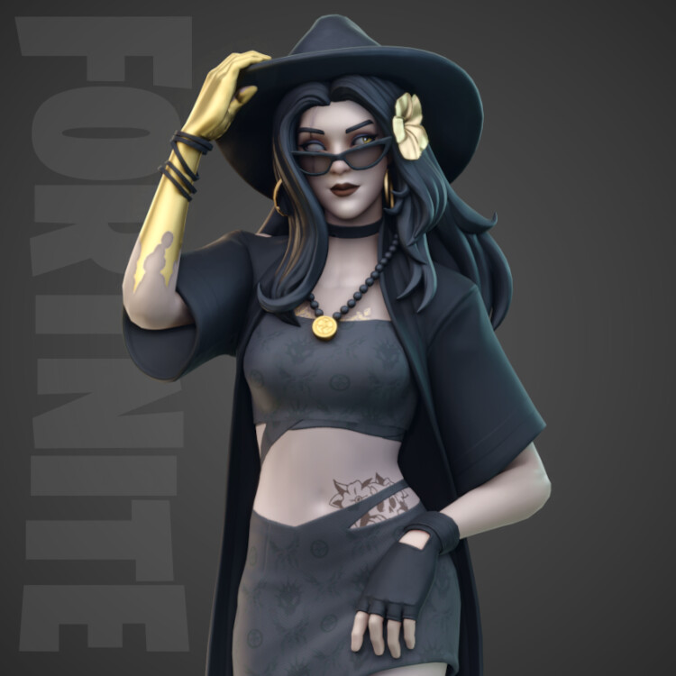 ArtStation - FORTNITE: Sunshine Marigold [FAN DESIGN]