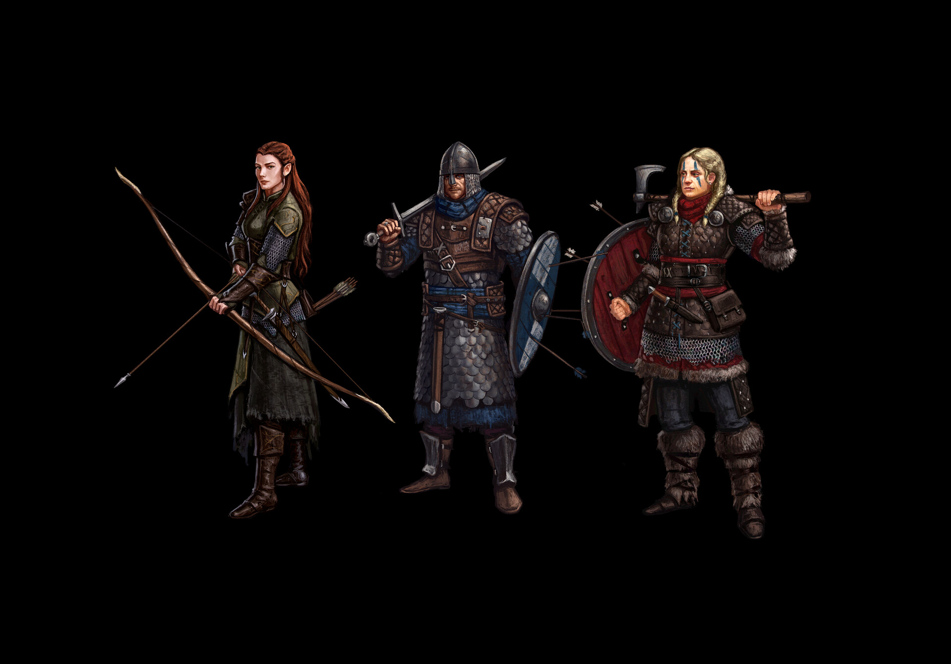 ArtStation - Characters for board game