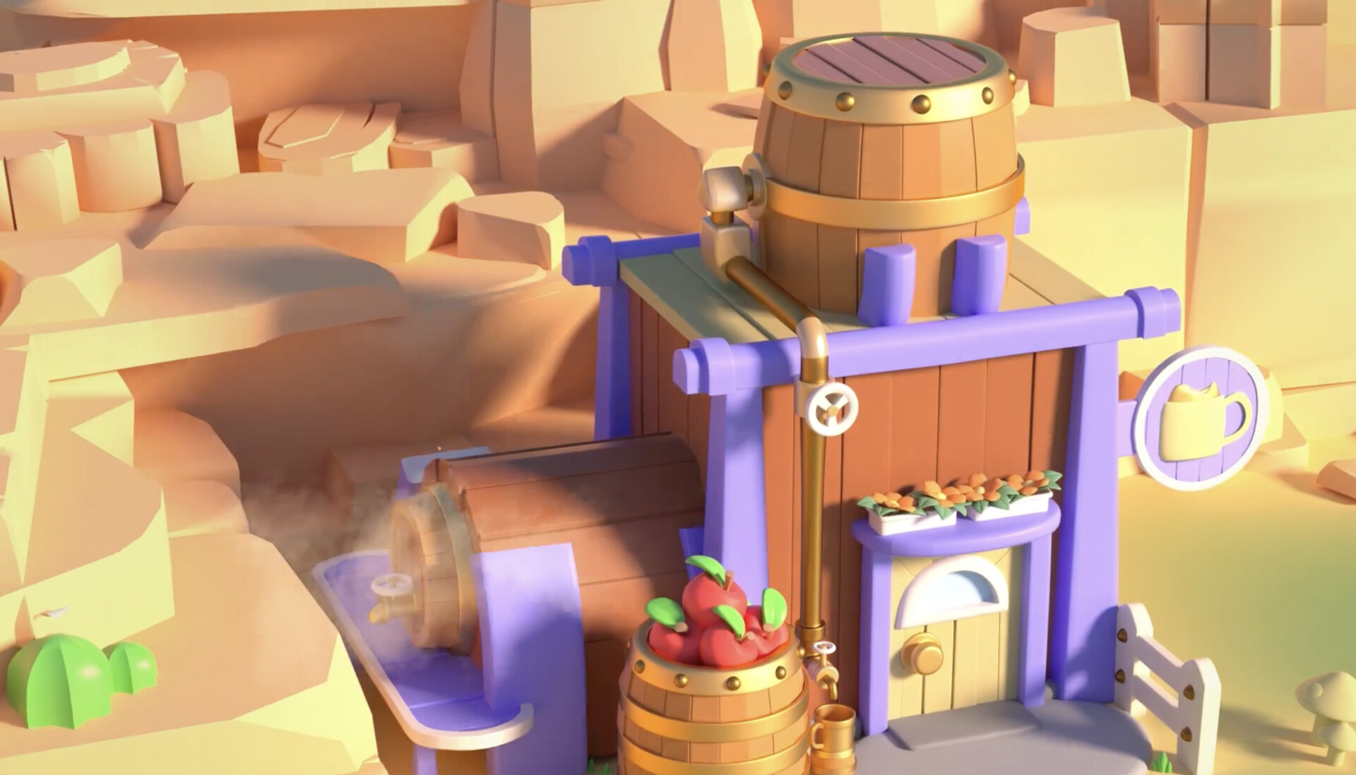 ArtStation - Farm House Animation | 3D animation