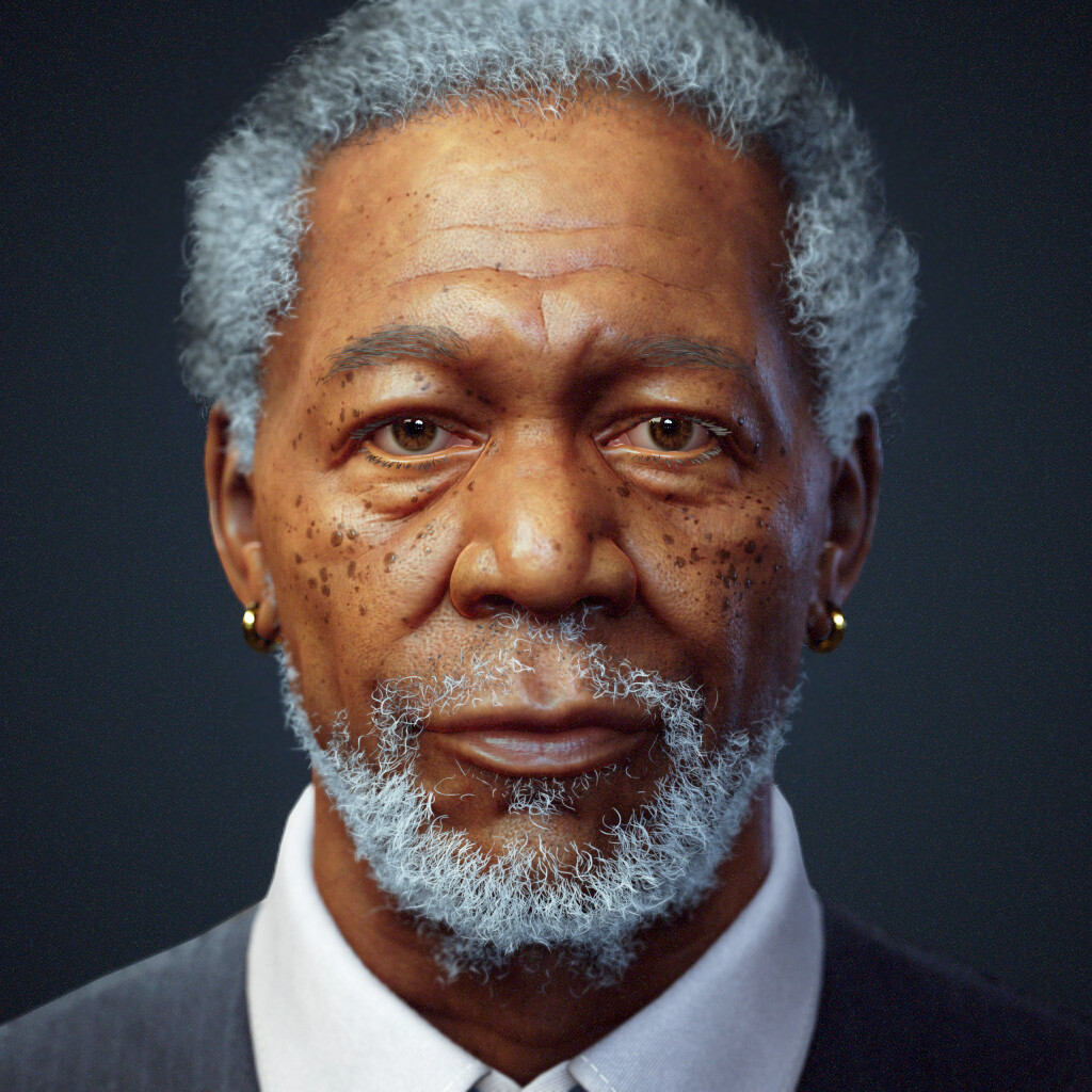 ArtStation - Mr. Freeman Portrait