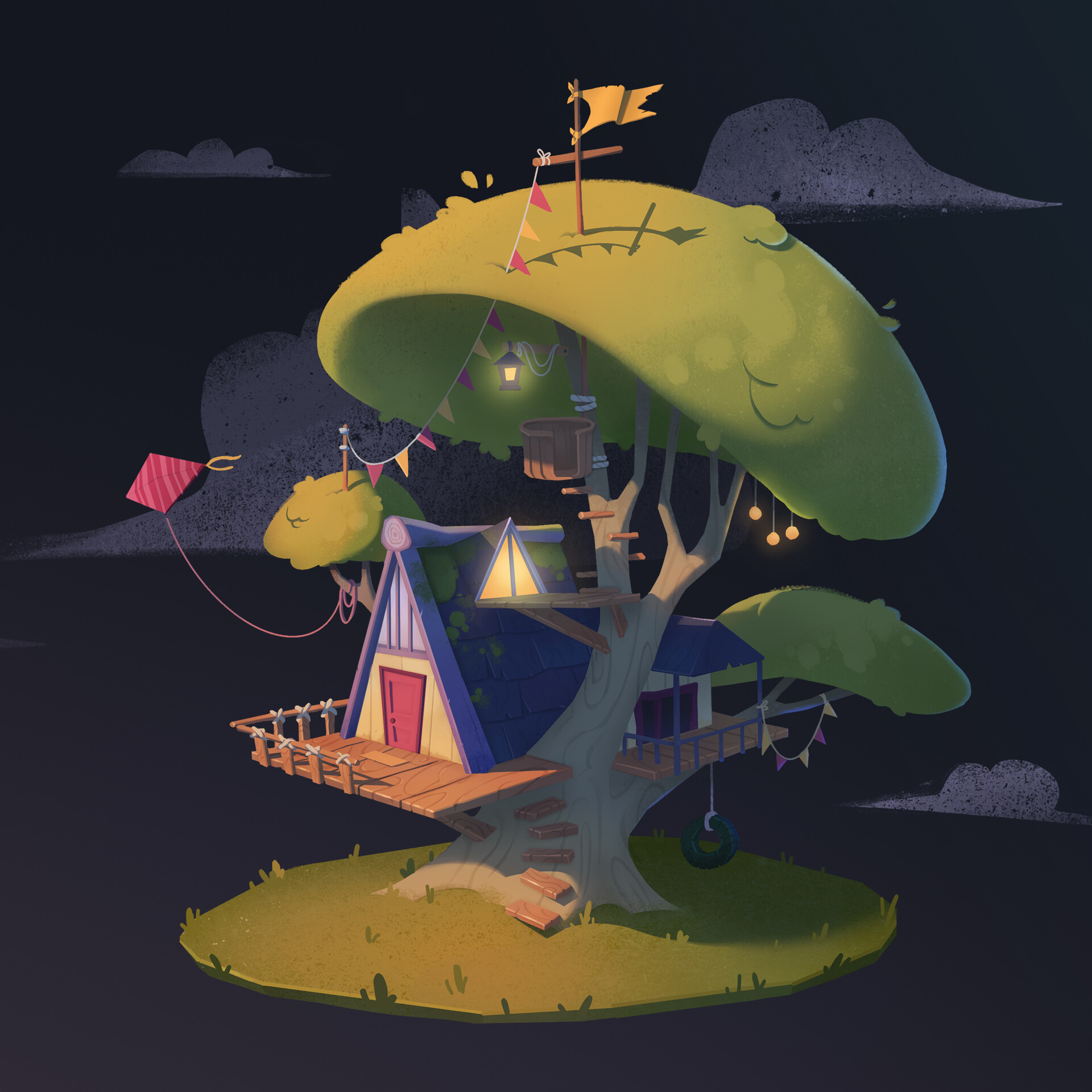 ArtStation - Tree house