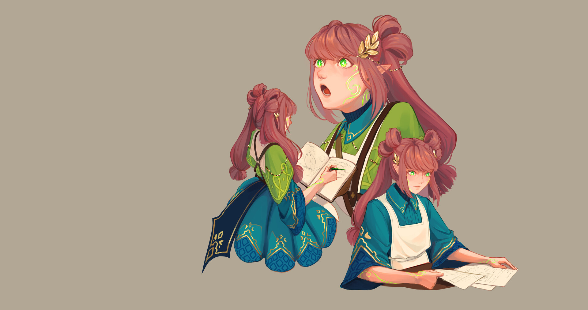 ArtStation - Anka Character Design