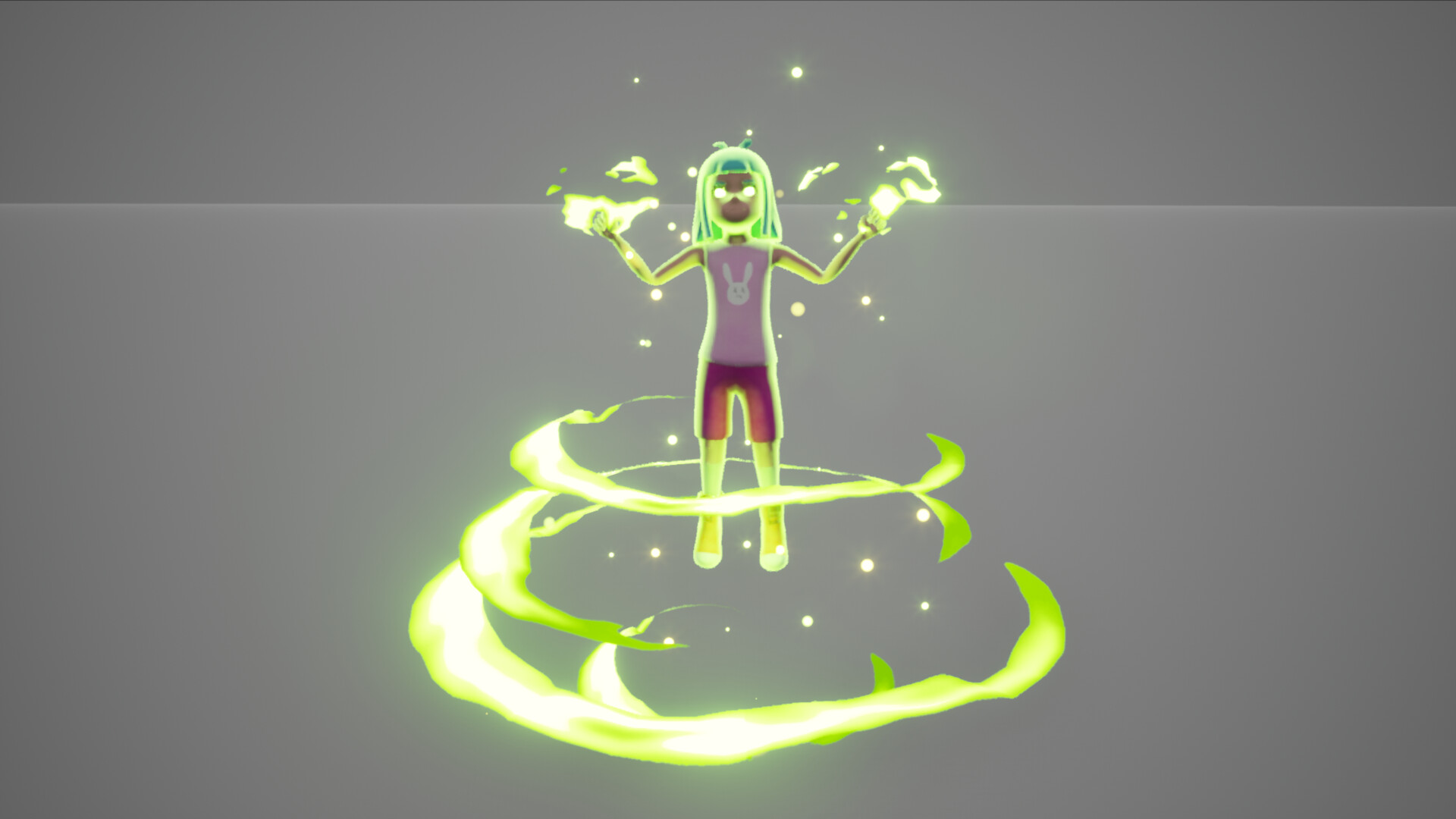 ArtStation - Floating Mage Effect