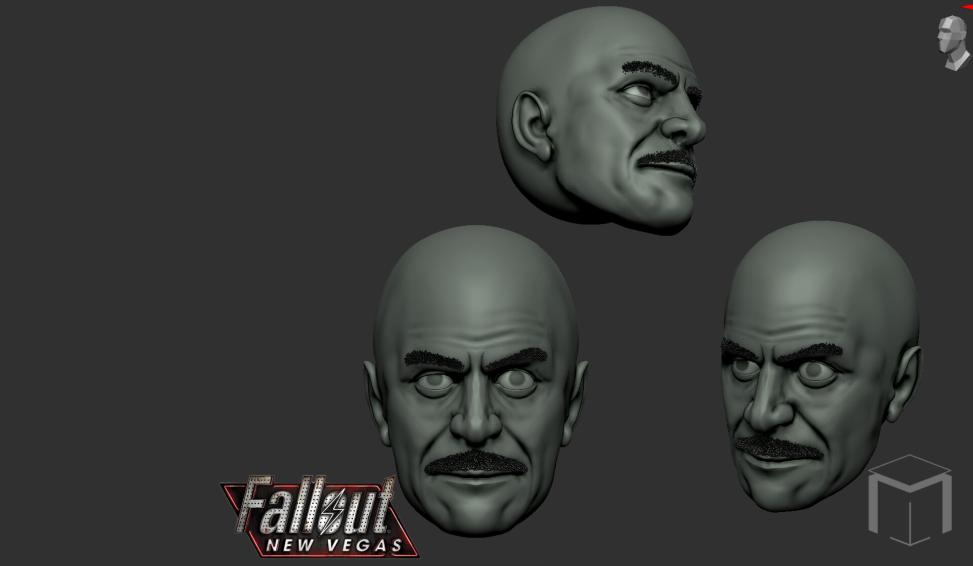 ArtStation - Fallout New Vegas - Mr. House